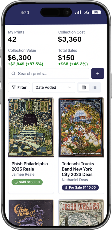 Mostly Ink – Your print collection, organized & quantified